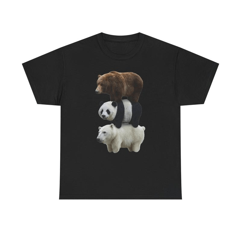 We Bears Realistic Tshirt, 100% Cotton Animal Shirt – ClothZZ
