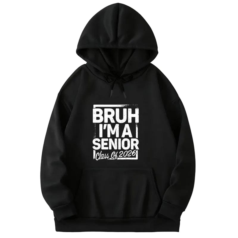 Senior Year 2026 Bold Vintage Hoodie with Graduation Class Humor – ClothZZ